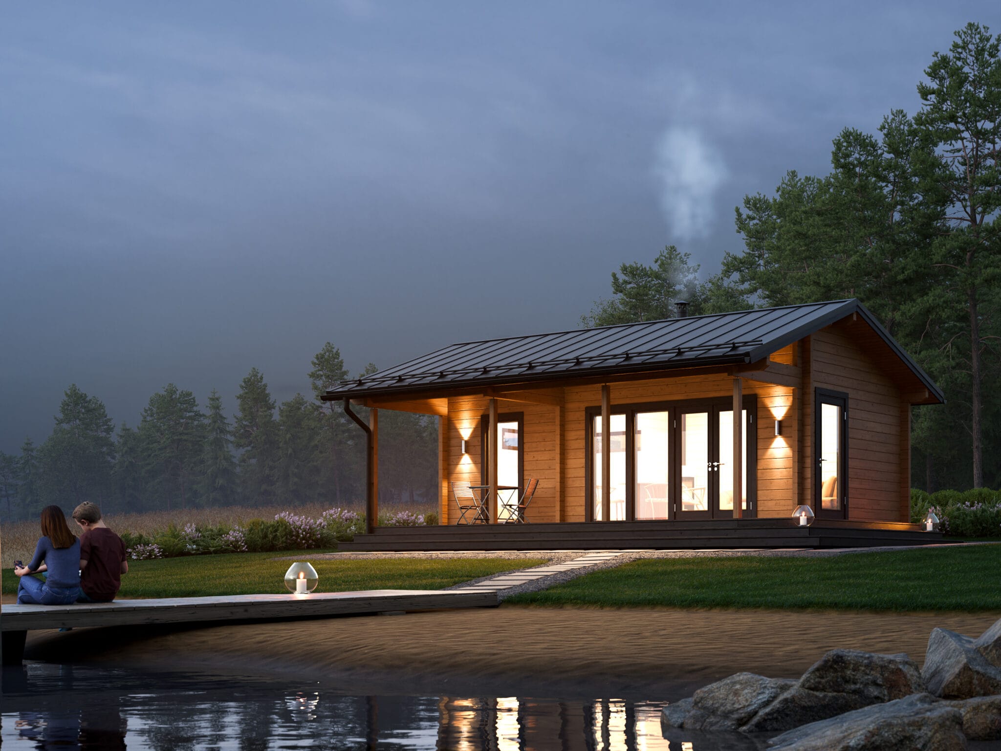 Lakeus 40 aitta - Saunat.net - Teuvan Mökki- ja Sorvituote Oy