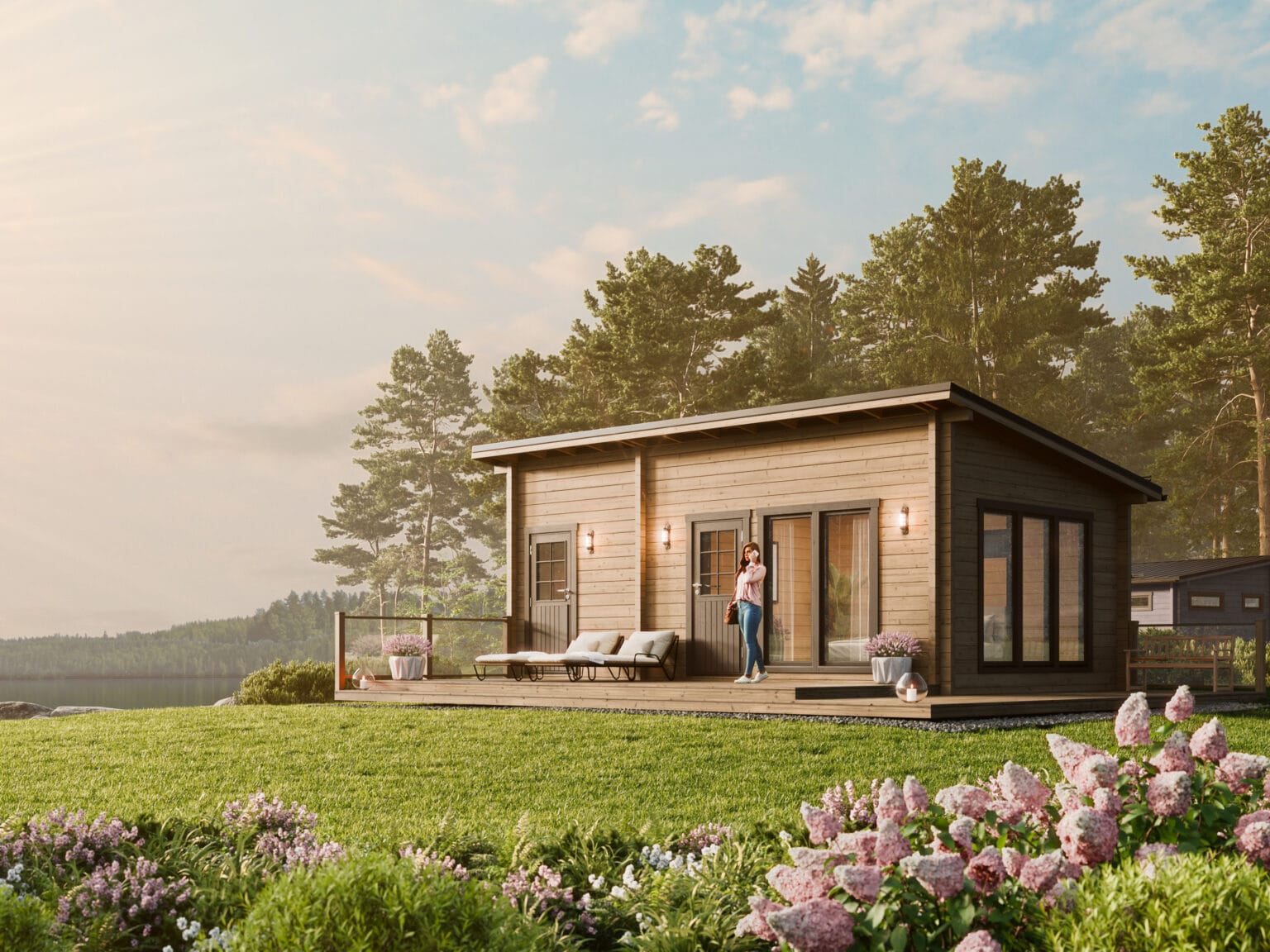 Lakeus 30 rantasauna - Teuvan Mökki- ja Sorvituote Oy