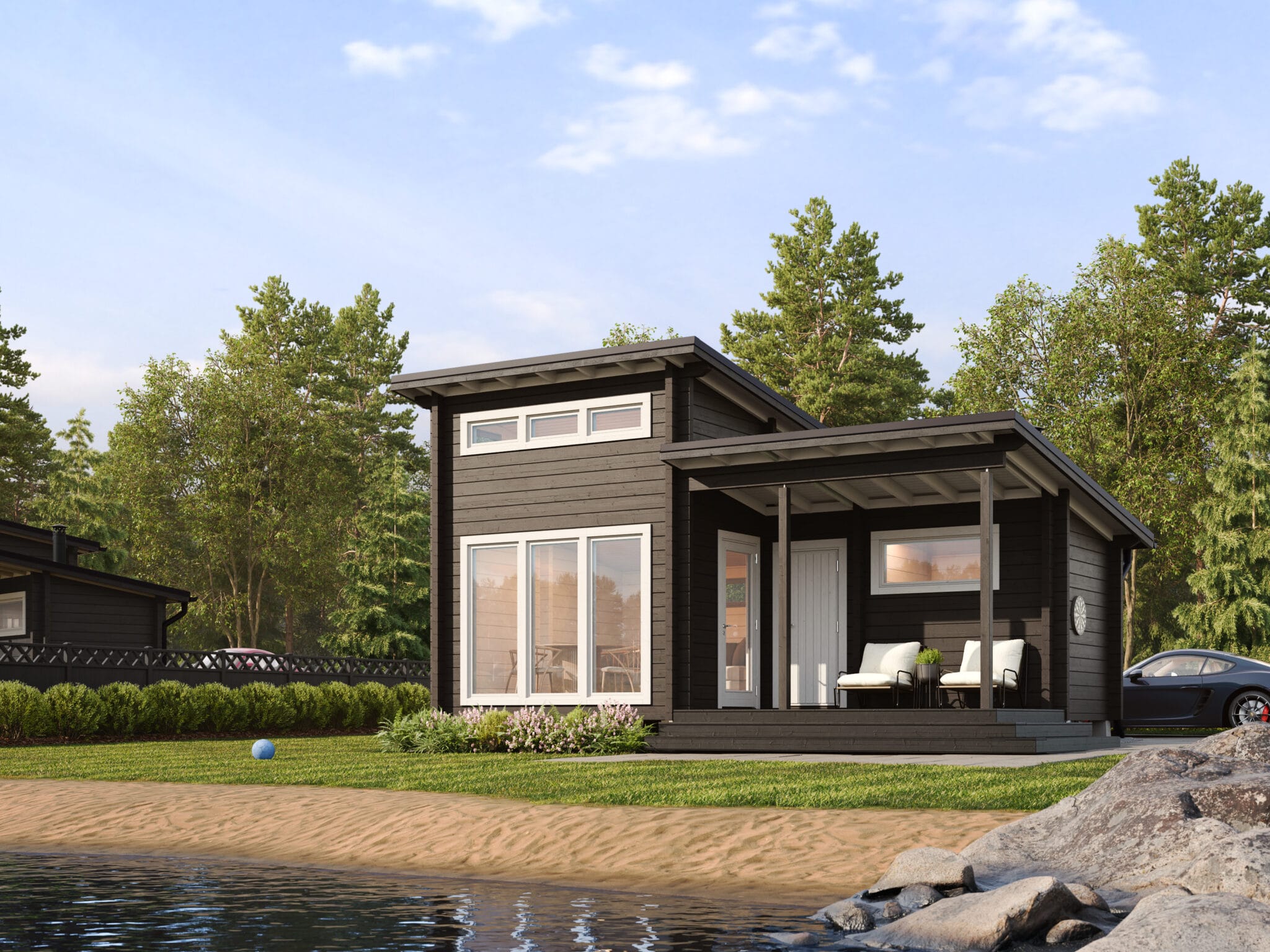 Pihasauna Teuva 29 parvella - Saunat.net - Teuvan Mökki- ja Sorvituote Oy